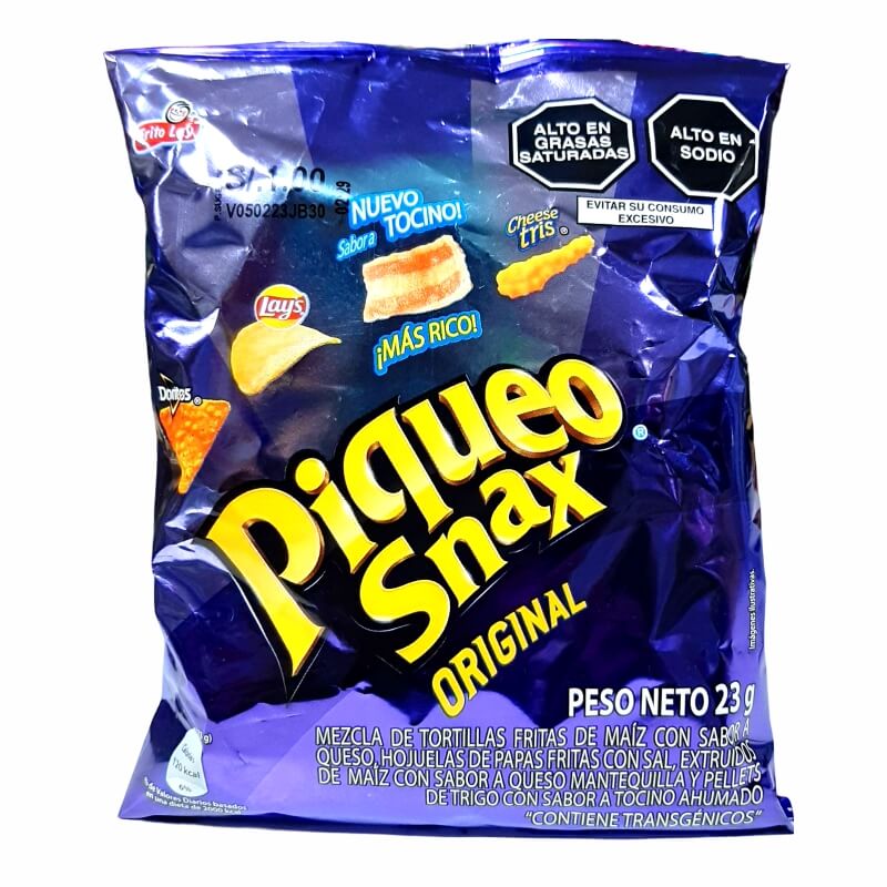 CONFITERIA - PIQUEOS SNAX 23GR - Chang.pe
