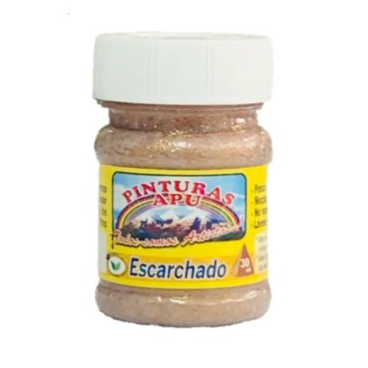 PINTURA "APU" ESCARCHADO DORADO 30ML(351A) - Chang.pe