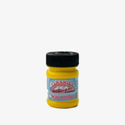 PINTURA "APU" MATE ACRILICO AMARILLO LIMON 30ML (406A) - Chang.pe