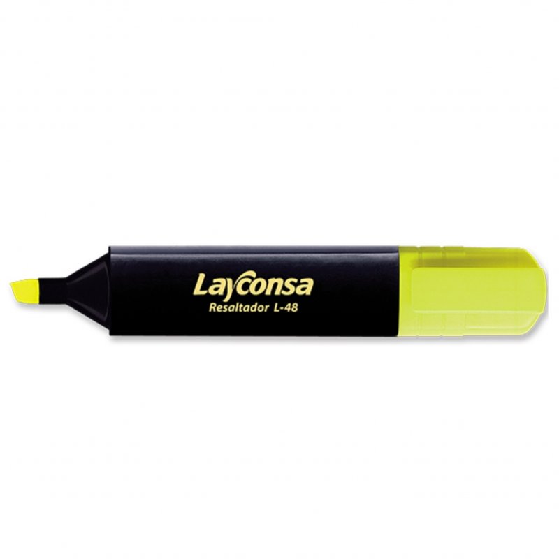 PLUMON LAYCONSA L-48 AMARILLO NEON (RESALTADOR) - Chang.pe