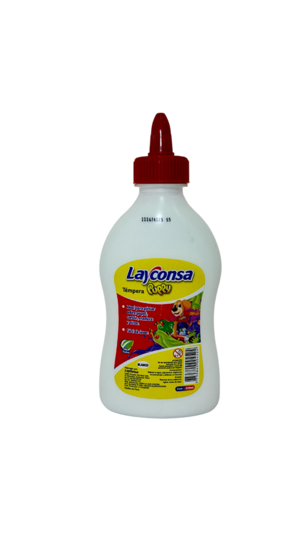 TEMPERA LAYCONSA 250 ML. BLANCA - Chang.pe